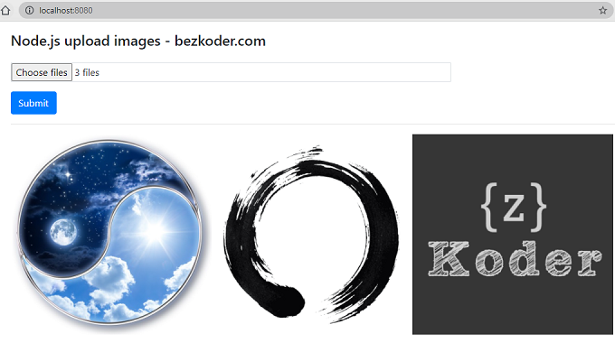 How To Uploadstore Images In Mongodb Using Nodejs Express And Multer Bezkoder