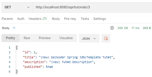 Spring Boot Jdbctemplate Example Crud Rest Api Bezkoder