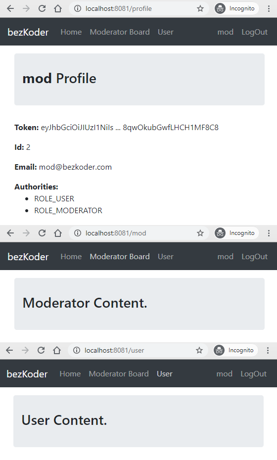 React Typescript Authentication Example With Hooks Bezkoder