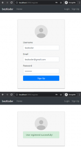 React.js Login & Registration example - JWT & HttpOnly Cookie - BezKoder
